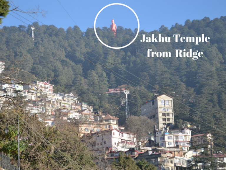 Jakhu Temple Ropeway Shimla - Take Shimla Ropeway to reach Jakhu Temple ...